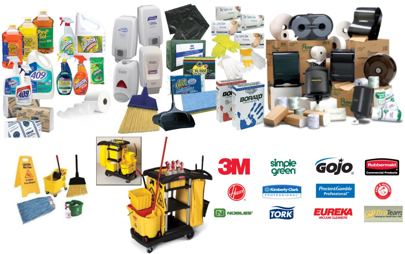 Janitorial supply companies store