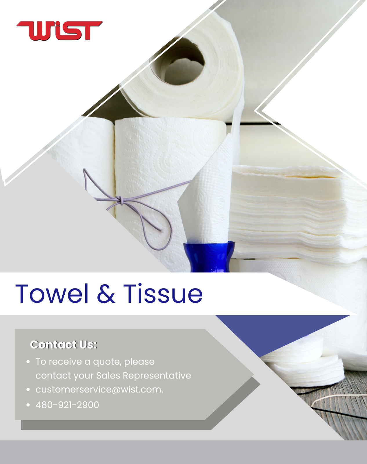 Wist Business Supplies & Equipment - Towel & Tissue