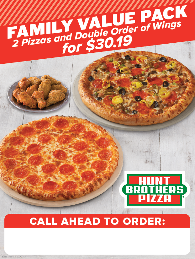 Hunt Brothers Pizza LLC Zone Marketing Slim
